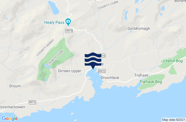Adrigole Harbour Tide Times, High & Low Tide Table, Fishing Times | IE