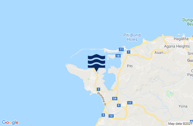 Apra Harbor Guam Tide Times, High & Low Tide Table, Fishing Times | MP