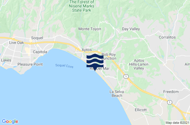 Aptos, CA Tide Charts, High & Low Tide Table, Fishing Times | US