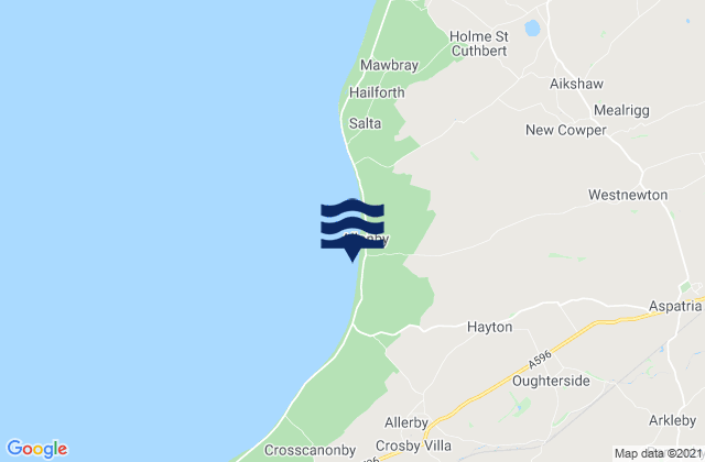 Aspatria Tide Times, High & Low Tide Table, Fishing Times | GB