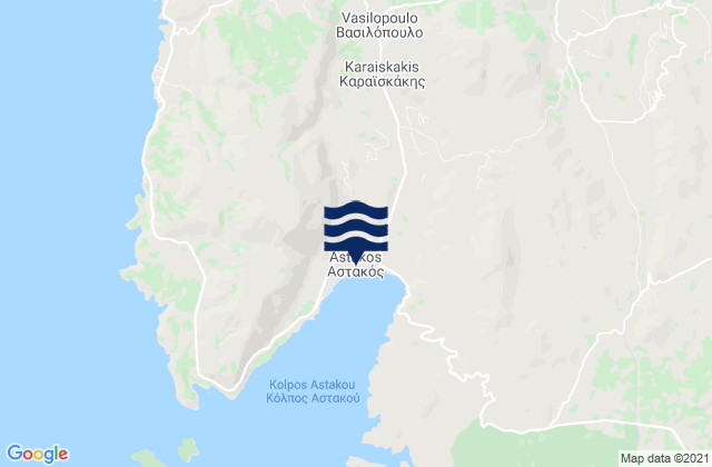 Astakos Tide Times, High & Low Tide Table, Fishing Times | GR