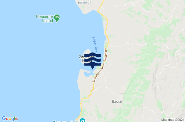 Badian Tide Times, High & Low Tide Table, Fishing Times | PH