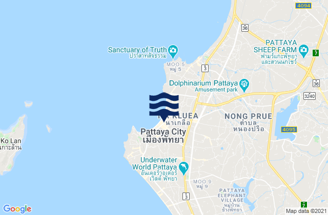 Bang Lamung District Tide Times, High & Low Tide Table, Fishing Times | TH