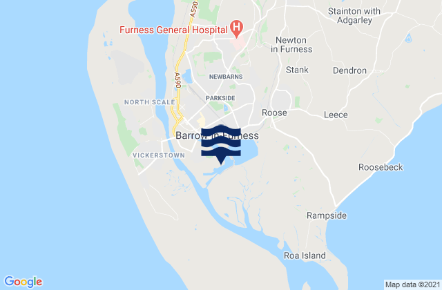 Barrow (Ramsden Dock) Tide Times, High & Low Tide Table, Fishing Times | GB
