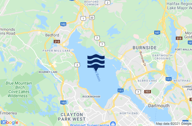 Bedford Basin Tide Times, High & Low Tide Table, Fishing Times | CA
