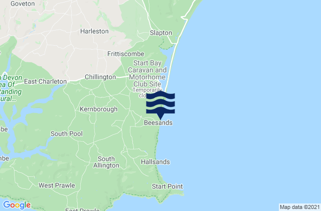 Beesands Beach Tide Times, High & Low Tide Table, Fishing Times | GB