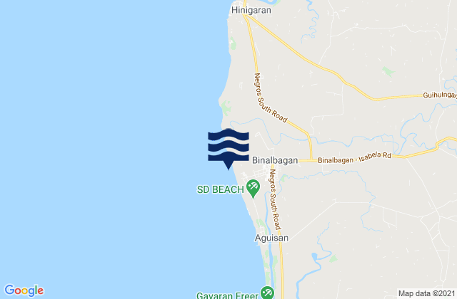 Binalbagan Tide Times, High & Low Tide Table, Fishing Times | PH
