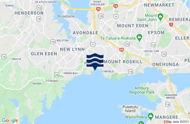 Blockhouse Bay Tide Times, High & Low Tide Table, Fishing Times | NZ