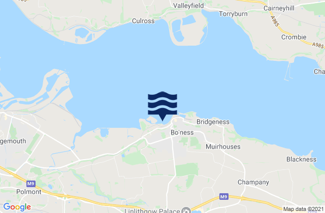 Bo'ness Tide Times, High & Low Tide Table, Fishing Times | GB