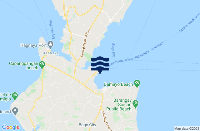 Bogo Bay Tide Times, High & Low Tide Table, Fishing Times | PH