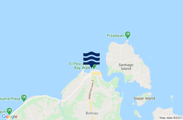 Bolinao Pangasinan Map