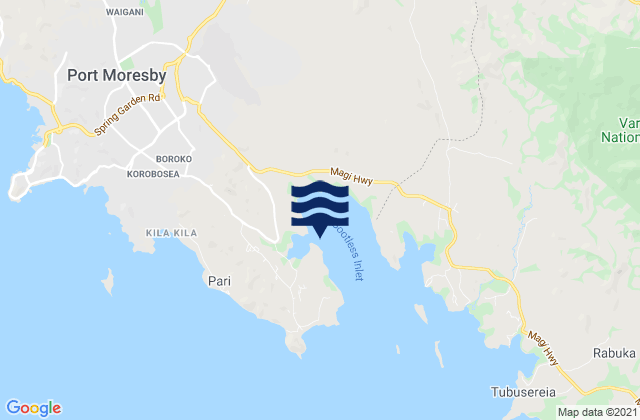 Bootless Inlet Tide Times, High & Low Tide Table, Fishing Times | PG
