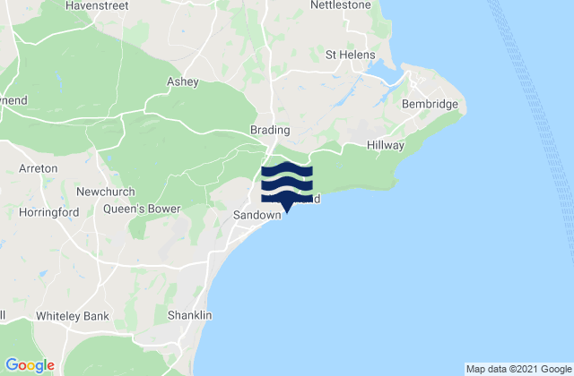 Brading Tide Times, High & Low Tide Table, Fishing Times | GB