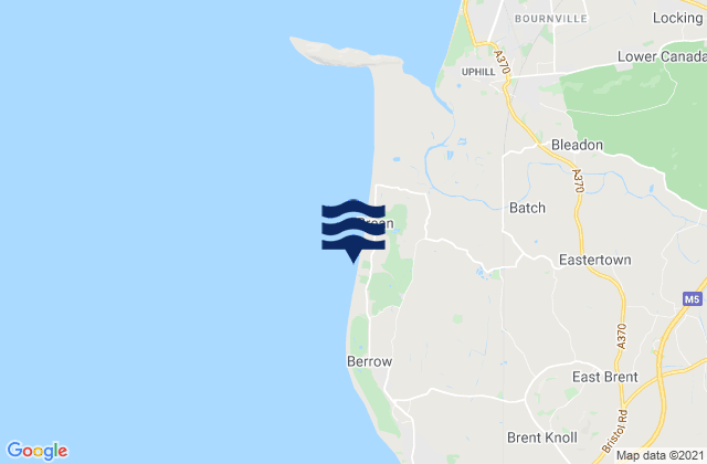 Brean Beach Tide Times, High & Low Tide Table, Fishing Times | GB