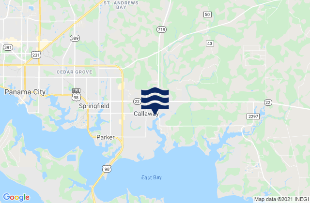 Callaway, FL Tide Charts, High & Low Tide Table, Fishing Times | US