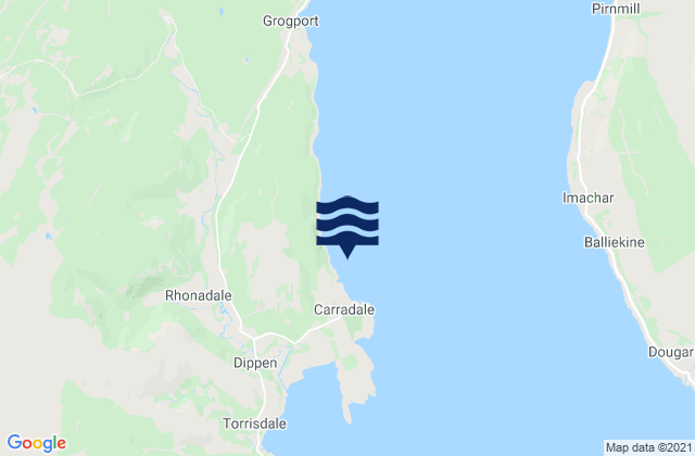 Carradale Tide Times, High & Low Tide Table, Fishing Times | GB