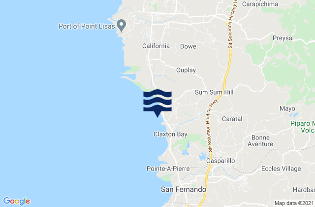 Claxton Bay Marine Terminal Tide Times, High & Low Tide Table, Fishing ...