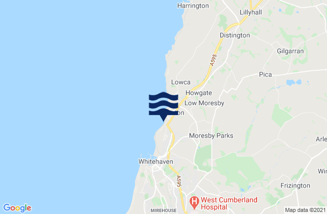 Cleator Moor Tide Times, High & Low Tide Table, Fishing Times | GB