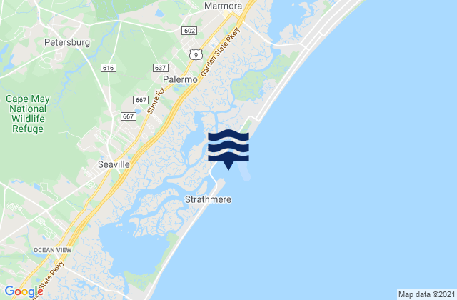 Corson Inlet, NJ Tide Charts, High & Low Tide Table, Fishing Times | US