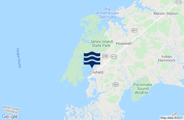 Crisfield, MD Tide Charts, High & Low Tide Table, Fishing Times | US