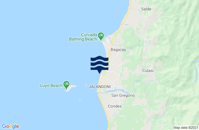 Culasi Tide Times, High & Low Tide Table, Fishing Times | PH