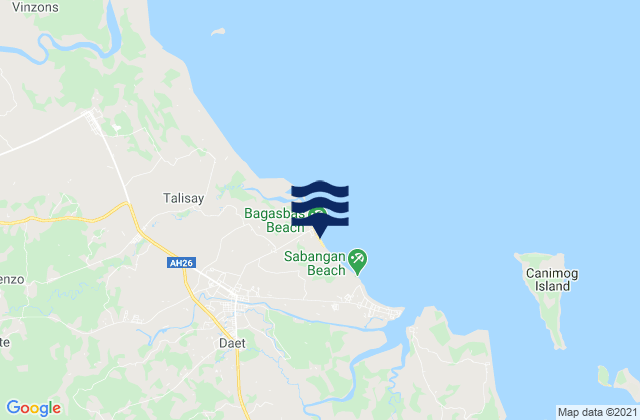 Daet Tide Times, High & Low Tide Table, Fishing Times | Bicol | PH