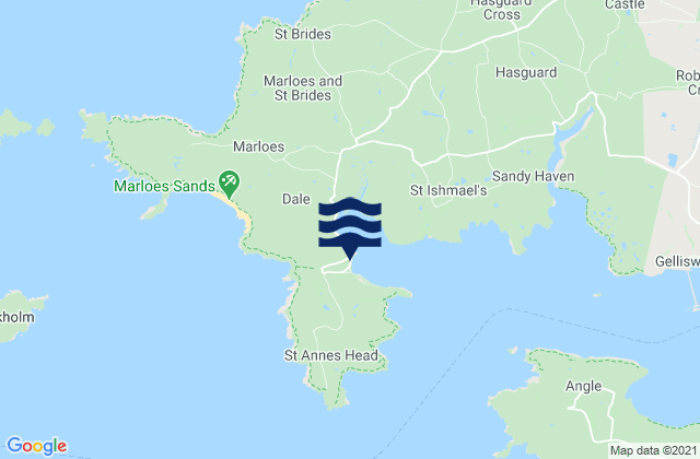 Dale Tide Times, High & Low Tide Table, Fishing Times | Wales | GB