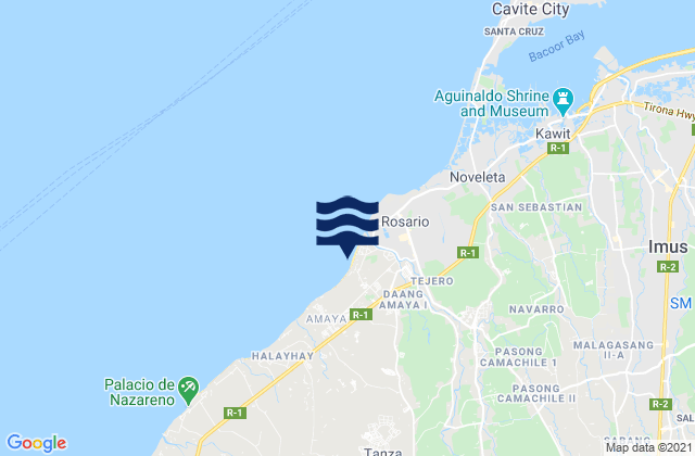 Dasmarinas Tide Times, High & Low Tide Table, Fishing Times | PH