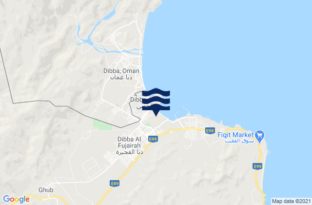 Dibba Al-Fujairah Tide Times, High & Low Tide Table, Fishing Times | AE