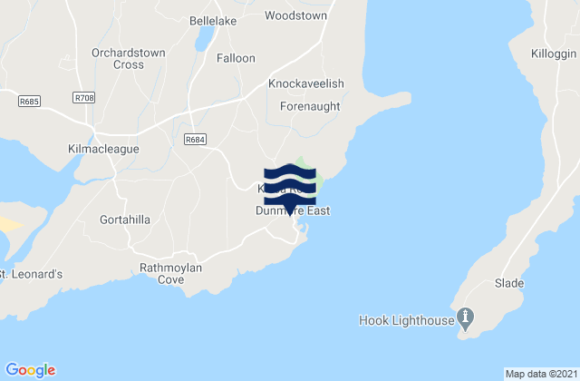 Dunmore East Tide Times, High & Low Tide Table, Fishing Times | IE
