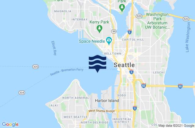 Elliott Bay, WA Tide Charts, High & Low Tide Table, Fishing Times | US