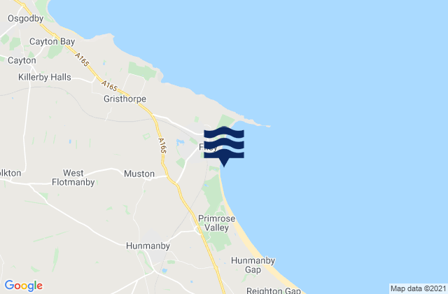 Filey Sands Beach Tide Times, High & Low Tide Table, Fishing Times | GB