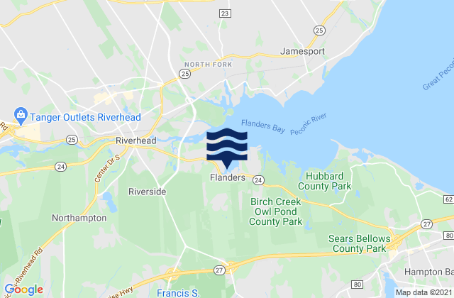 Flanders, NY Tide Charts, High & Low Tide Table, Fishing Times | US