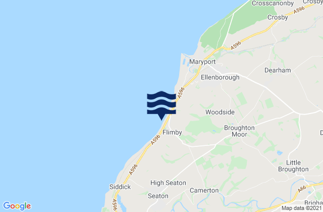 Flimby Tide Times, High & Low Tide Table, Fishing Times | England | GB