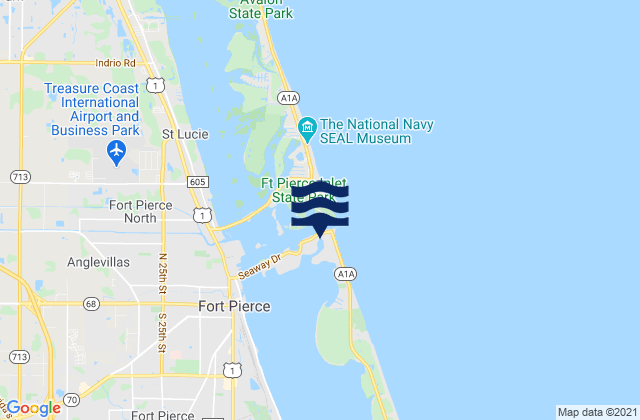Fort Pierce Inlet Binney dock, FL Tide Charts, High & Low Tide Table ...