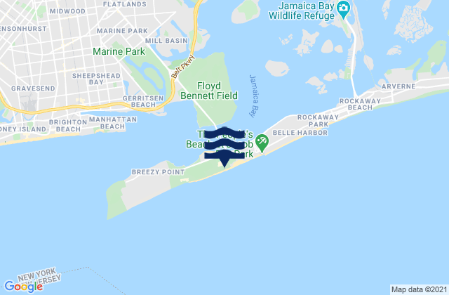Fort Tilden Queens, NY Tide Charts, High & Low Tide Table, Fishing ...