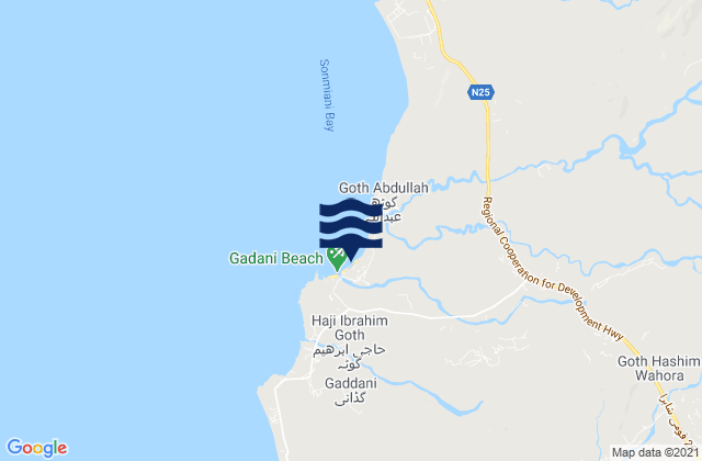 Gadani Tide Times, High & Low Tide Table, Fishing Times | PK