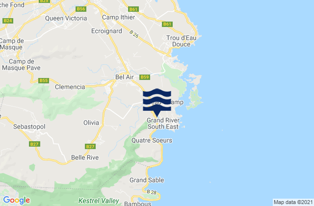 Grande Riviere Sud Est Tide Times, High & Low Tide Table, Fishing Times ...