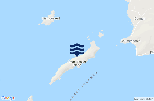 Great Blasket Island Tide Times, High & Low Tide Table, Fishing Times | IE