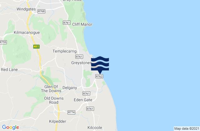 Greystones Tide Times, High & Low Tide Table, Fishing Times | IE
