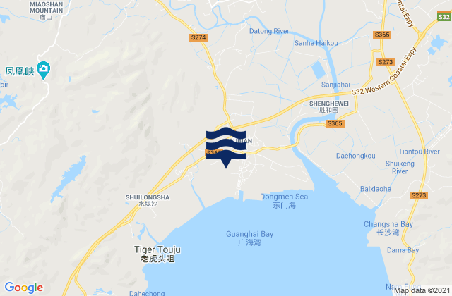 Guanghai Tide Times, High & Low Tide Table, Fishing Times | CN