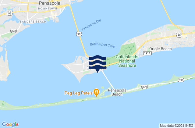 Gulf Breeze, FL Tide Charts, High & Low Tide Table, Fishing Times | US