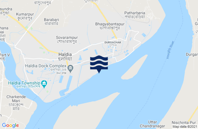 Haldia Tide Times, High & Low Tide Table, Fishing Times | IN