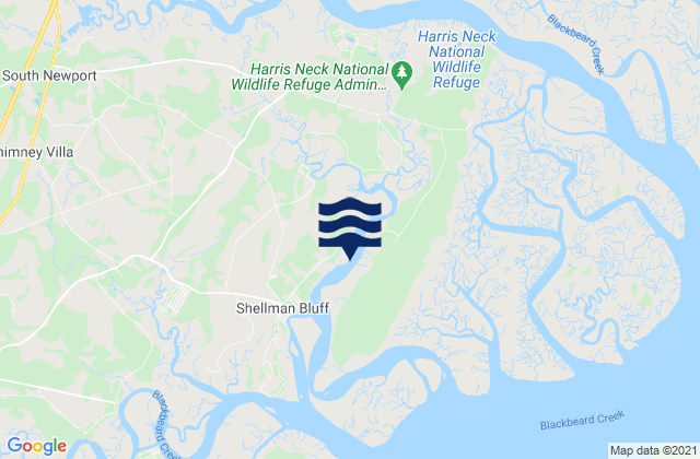 Harris Neck, GA Tide Charts, High & Low Tide Table, Fishing Times | US