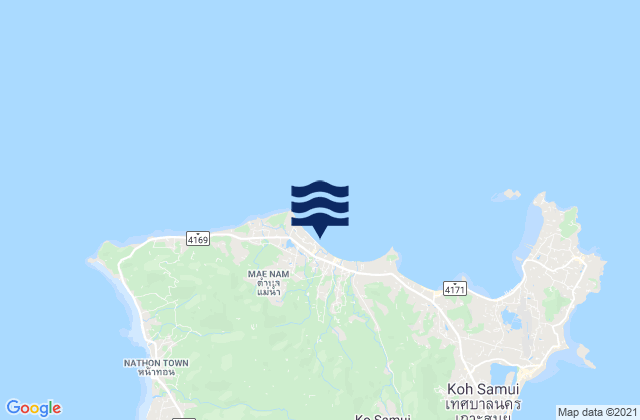 Hat Mae Nam Tide Times, High & Low Tide Table, Fishing Times | TH