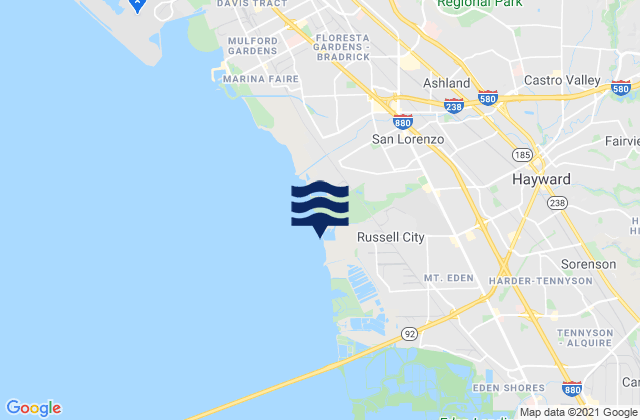 Hayward, CA Tide Charts, High & Low Tide Table, Fishing Times | US