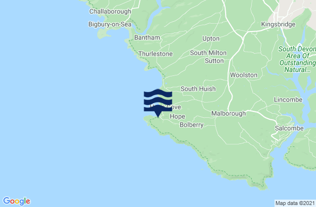 Hope Cove Beach Tide Times, High & Low Tide Table, Fishing Times | GB