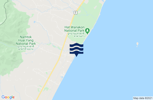 Huay Yang Beach Tide Times, High & Low Tide Table, Fishing Times | TH