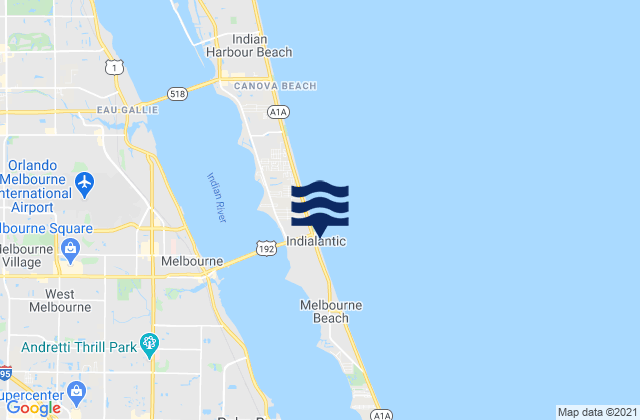 Indialantic, FL Tide Charts, High & Low Tide Table, Fishing Times | US