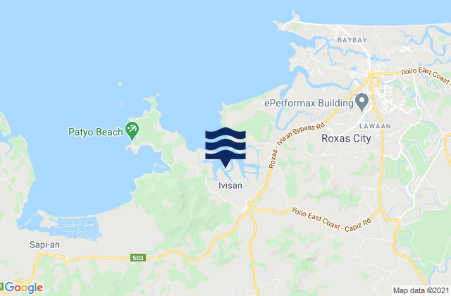 Ivisan Tide Times, High & Low Tide Table, Fishing Times | PH